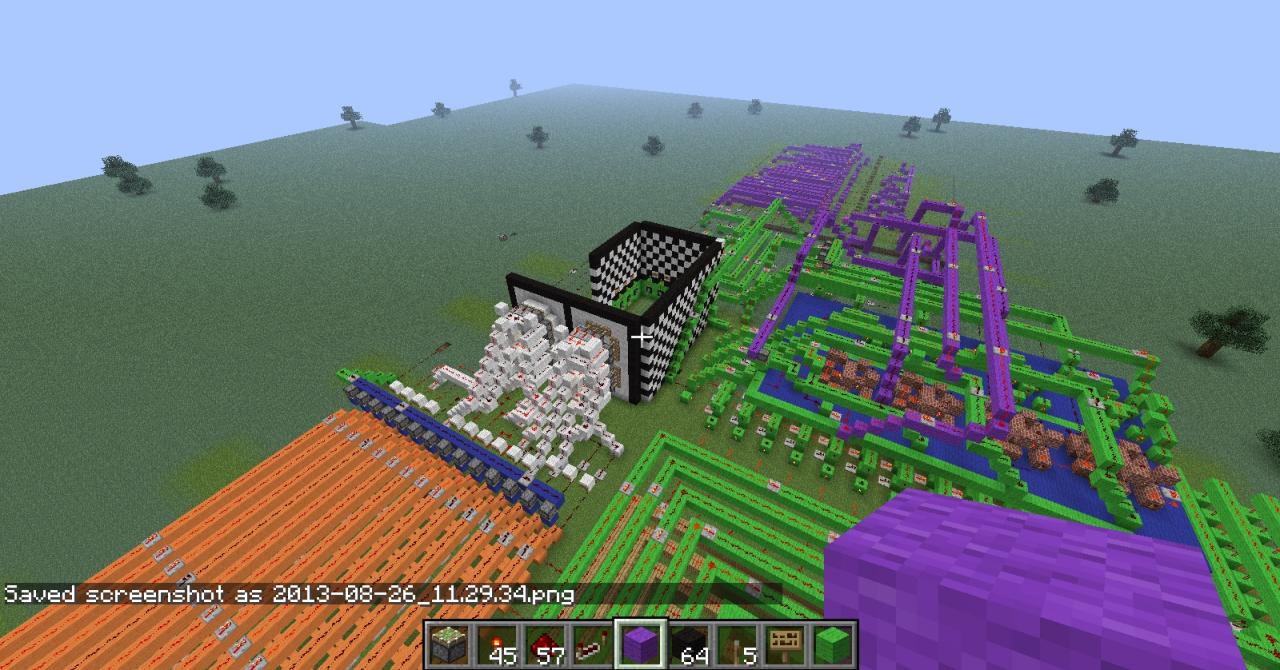 Redstone binary calculator Minecraft Map