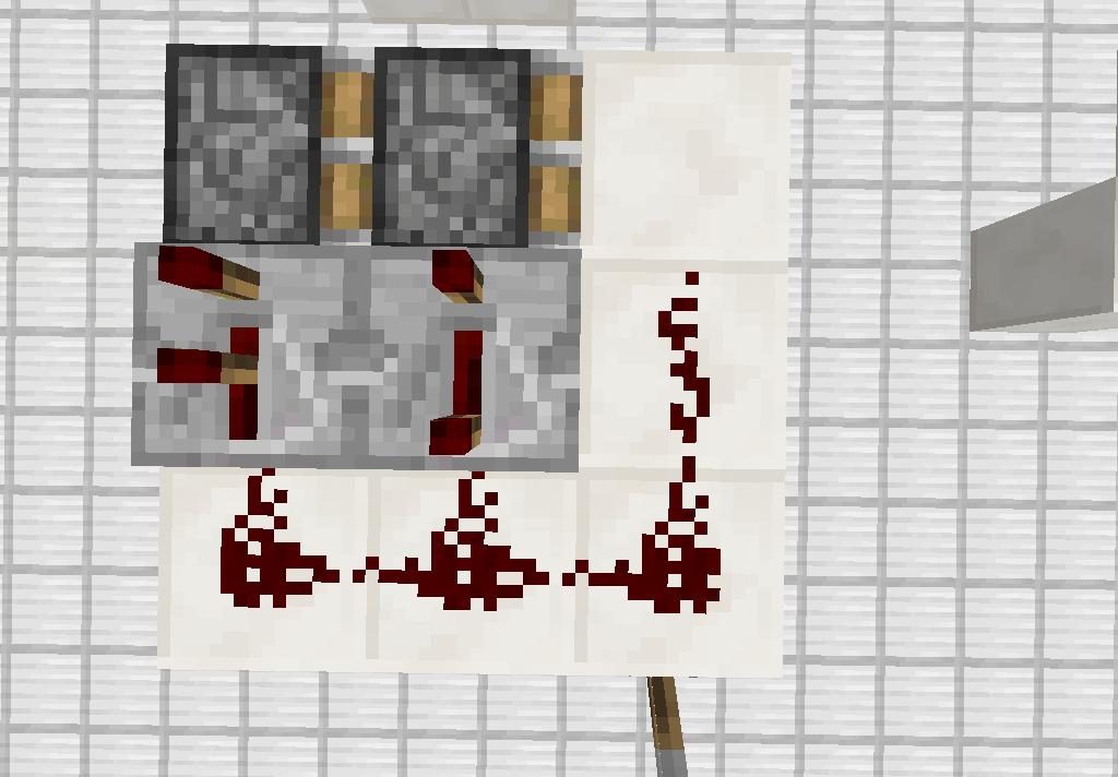 Smallest Double Piston Extender Minecraft Map