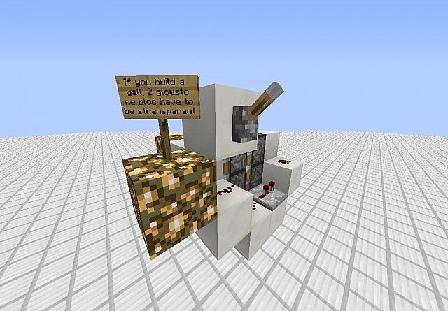 Smallest Double Piston Extender Minecraft Map