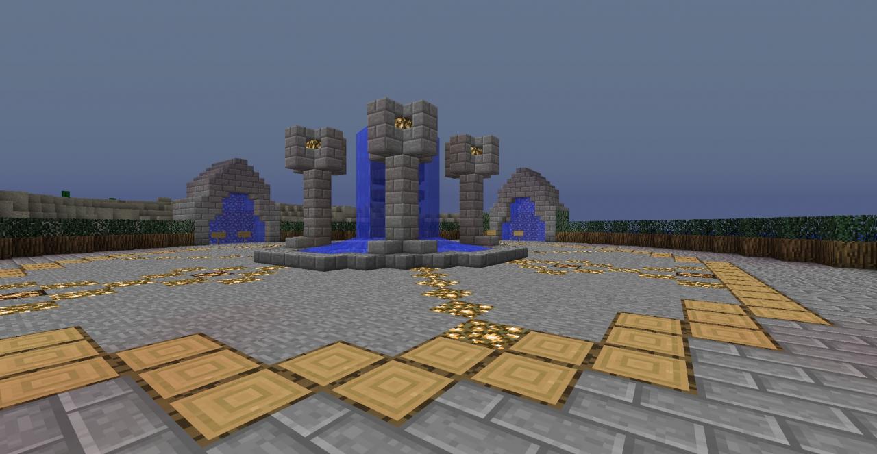 Simple server spawn Minecraft Map