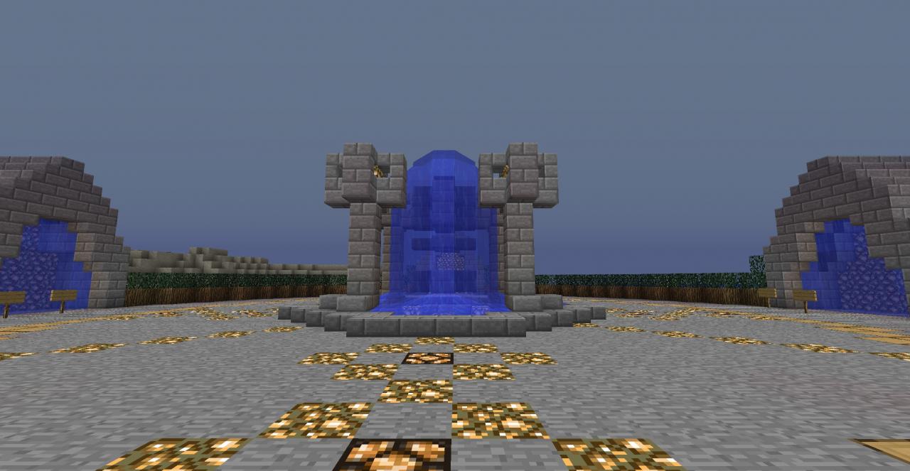 Simple server spawn Minecraft Map