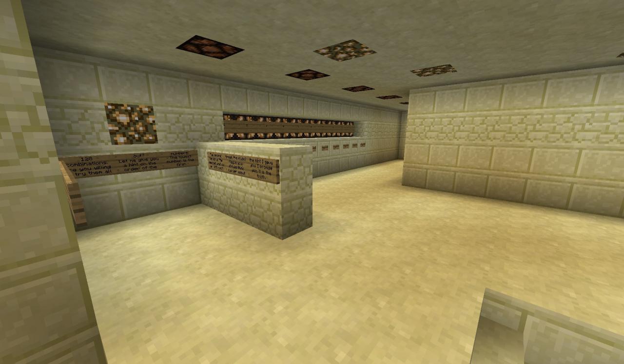 Pyramid maze Minecraft Map