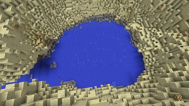 Giant Craters Minecraft Map
