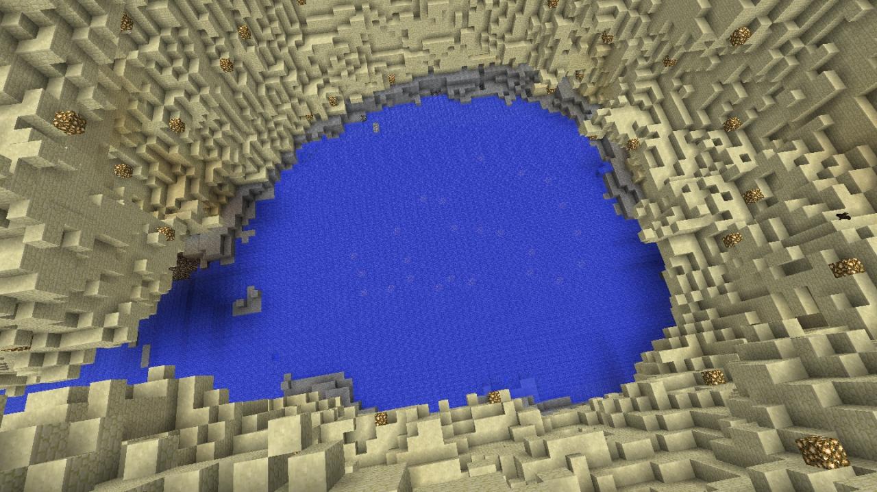 Giant Craters Minecraft Map