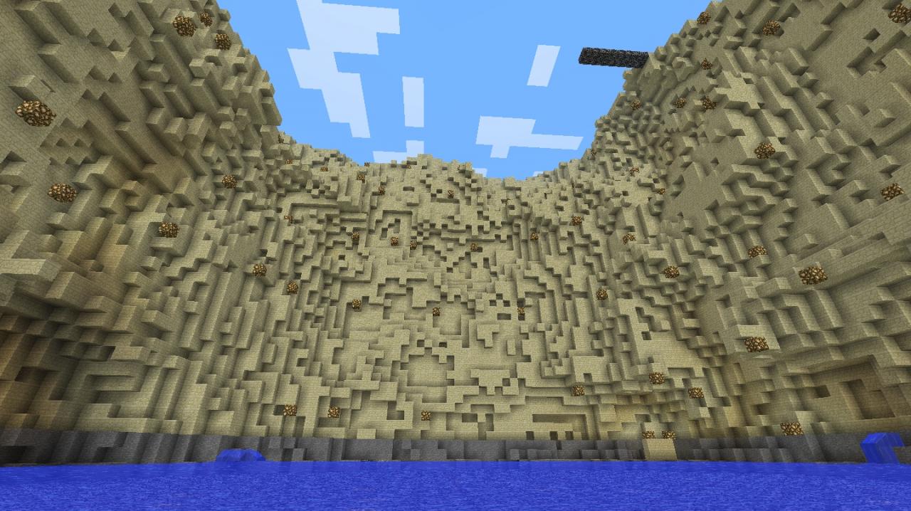 Giant Craters Minecraft Map