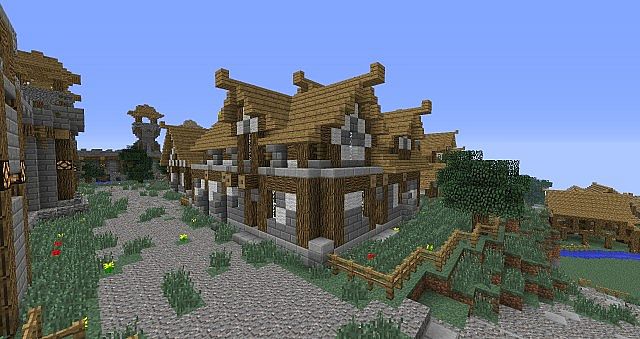 Medieval House from Endora Minecraft Map