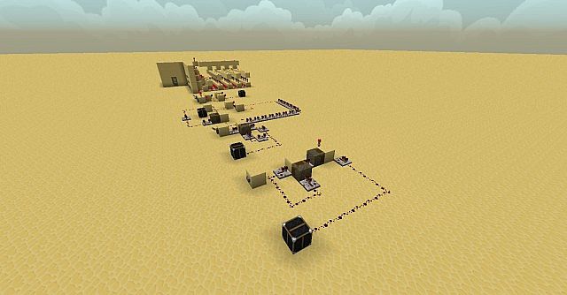 Minecraft Redstone Map Minecraft Map