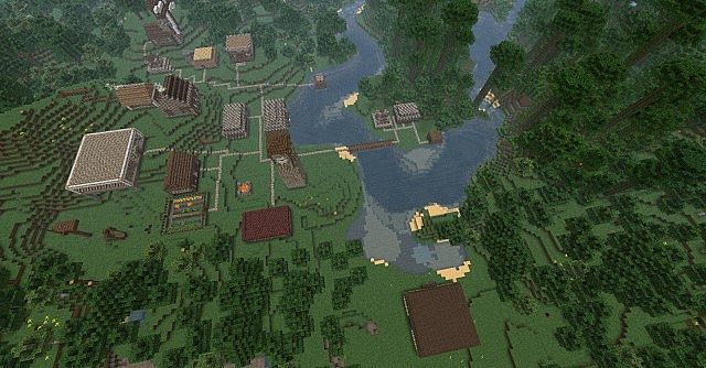 old village Minecraft Map