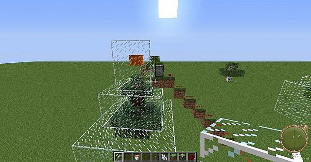 burning trees Minecraft Map