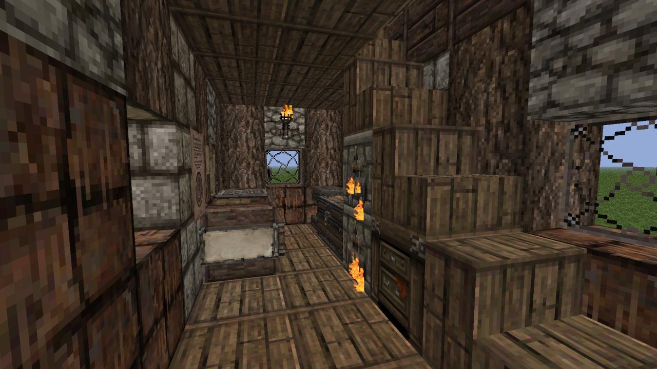 Two-Story Medieval House -Medieval Building Series- Minecraft Map