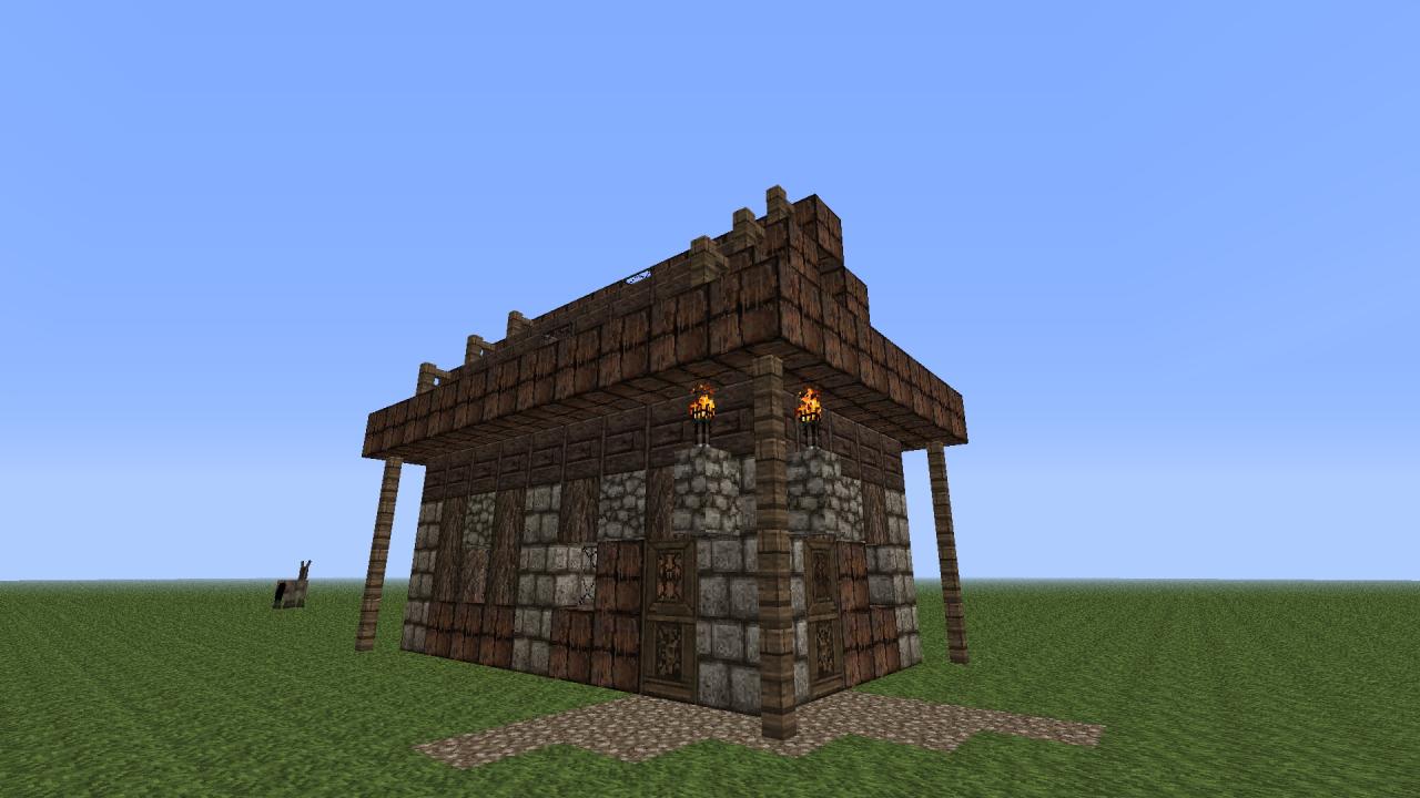Two-Story Medieval House -Medieval Building Series- Minecraft Map