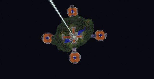 Sky Spawn Minecraft Map