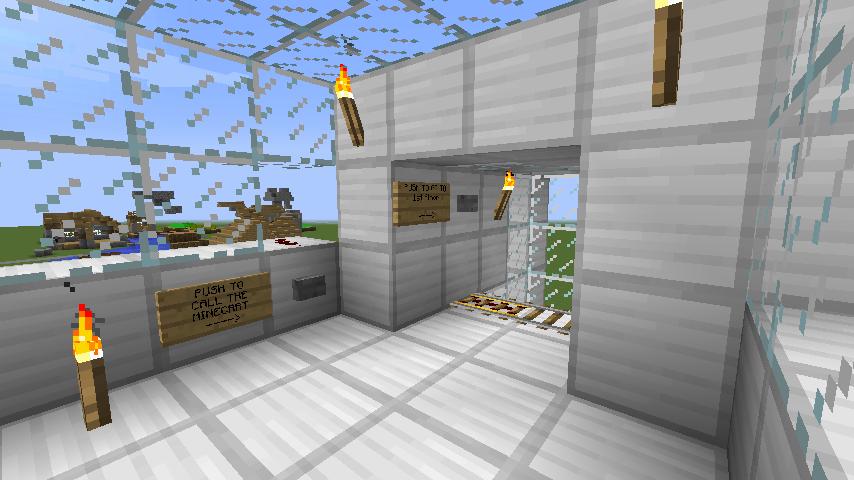 The New Elevator Minecraft Map