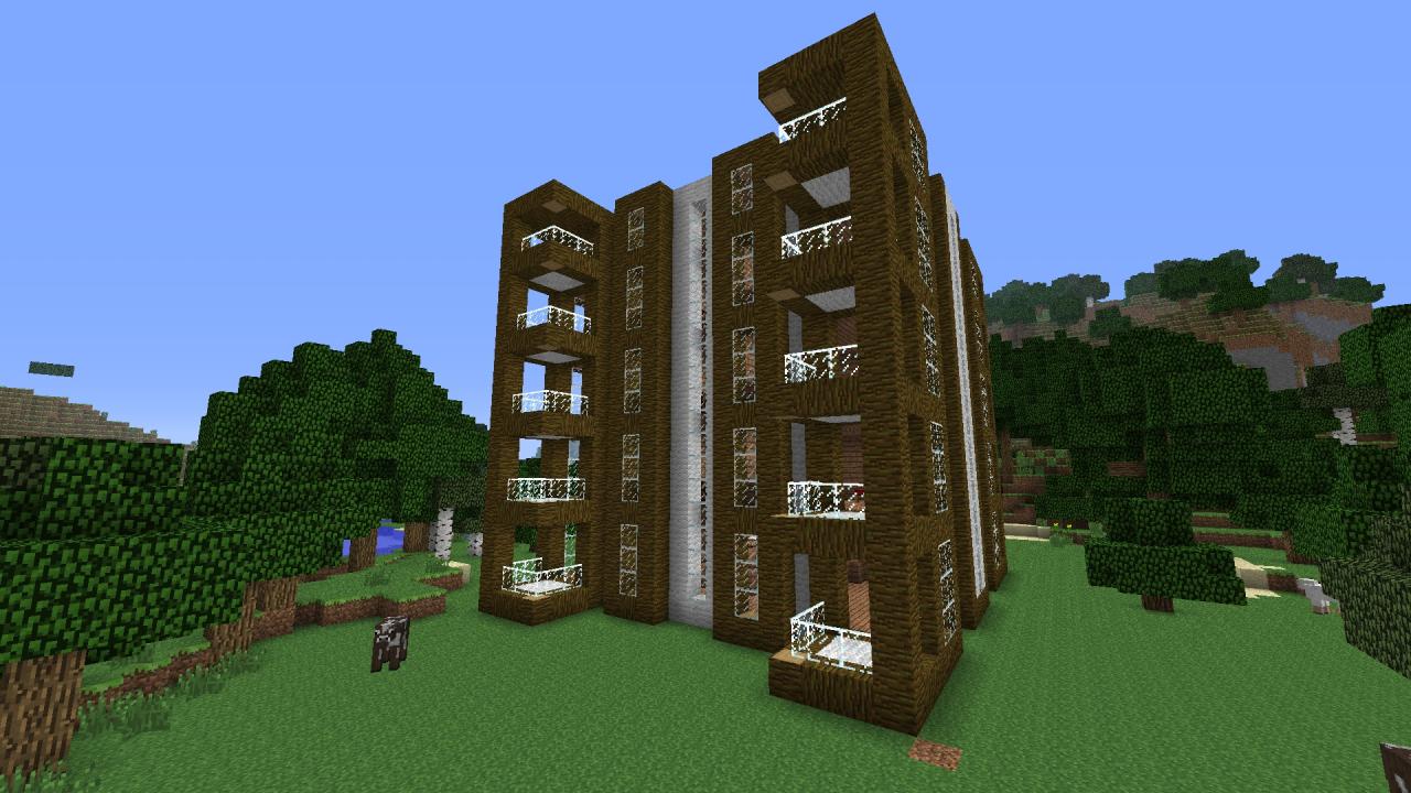 Jungle Wood Hotel Minecraft Map