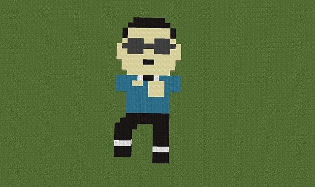 Psy (Gangnam Style) Minecraft Map