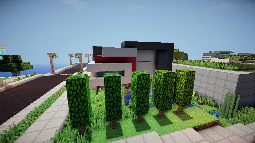 Subside /Wok/ a modern house Minecraft Map