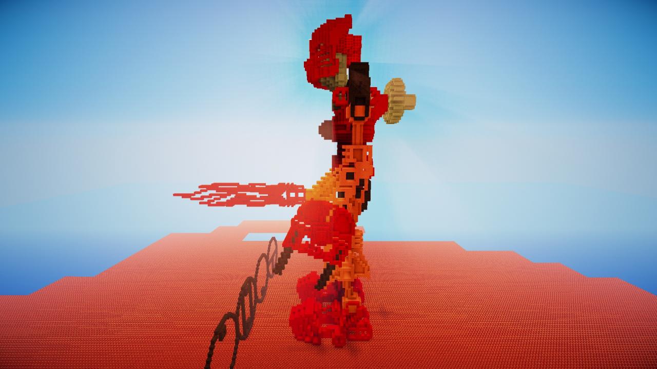 Toa Mata Tahu Statue (I Generation) Minecraft Map