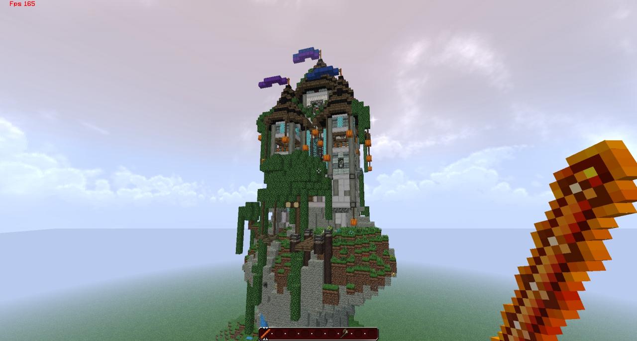 Nature Tower Minecraft Map