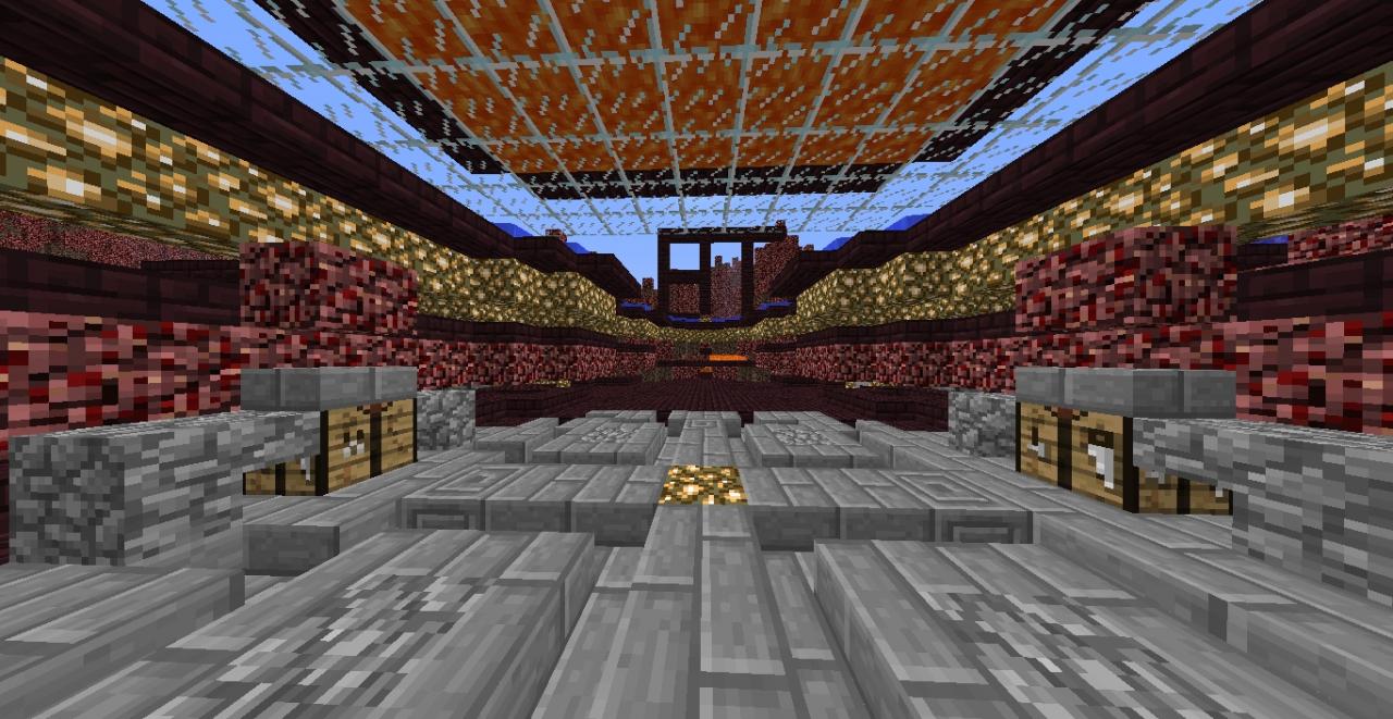 Nether house Minecraft Map