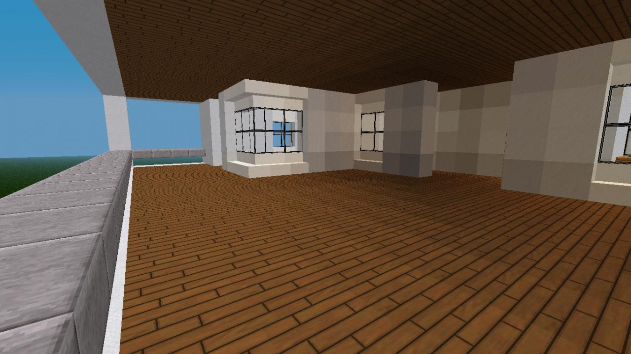 House with balcony Minecraft Map