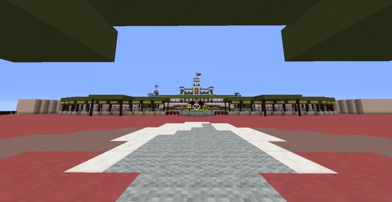 Walt Disney World/Universal Studios Server Minecraft Map