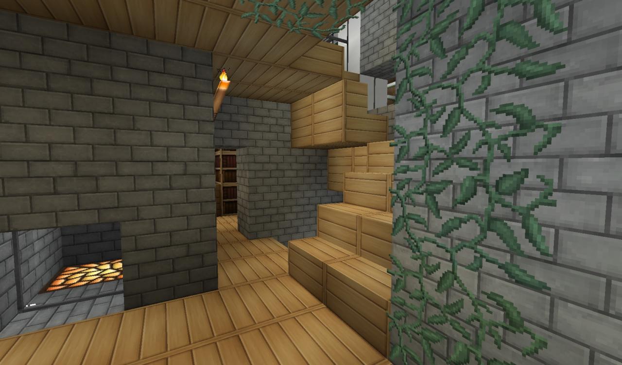 Modern House #3 16x16 Minecraft Map