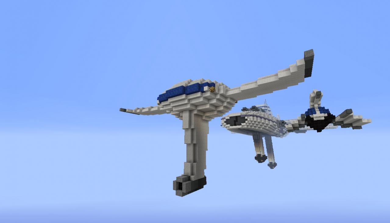 Space fleet Minecraft Map