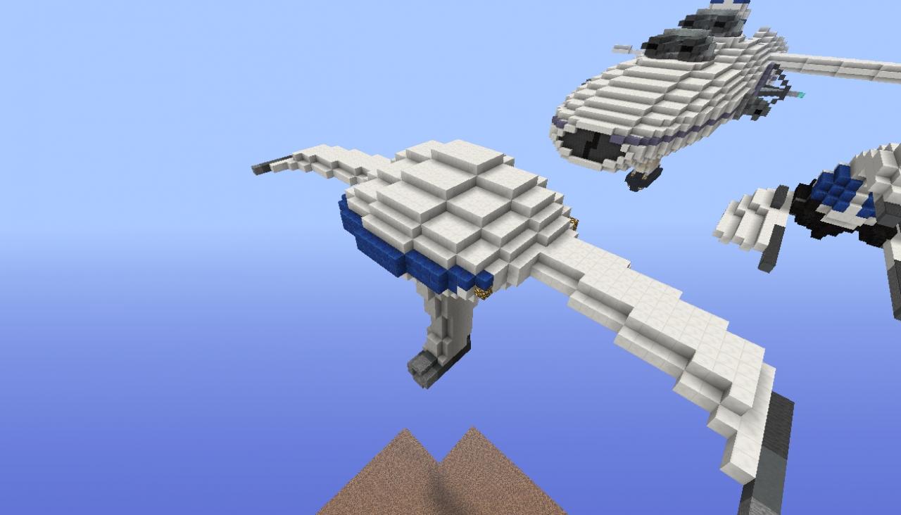 Space fleet Minecraft Map