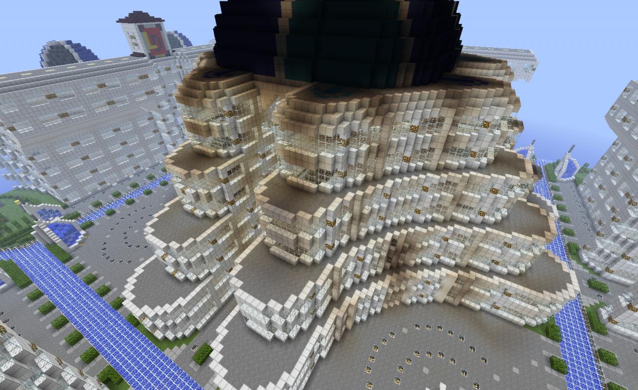Modern city Minecraft Map
