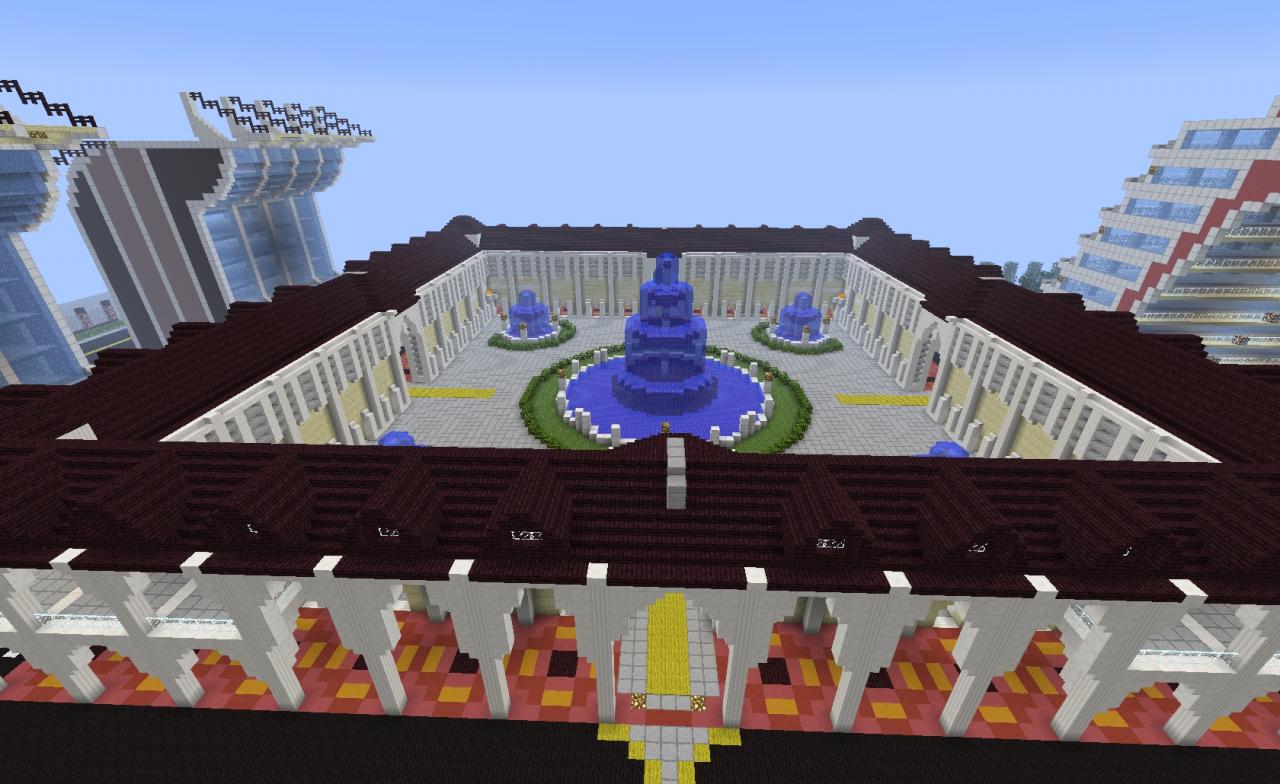 Modern city Minecraft Map