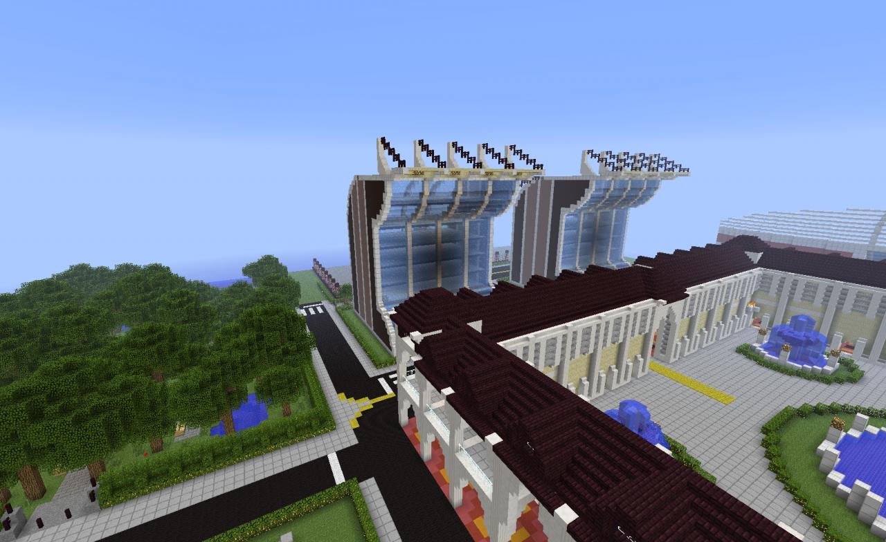 Modern city Minecraft Map