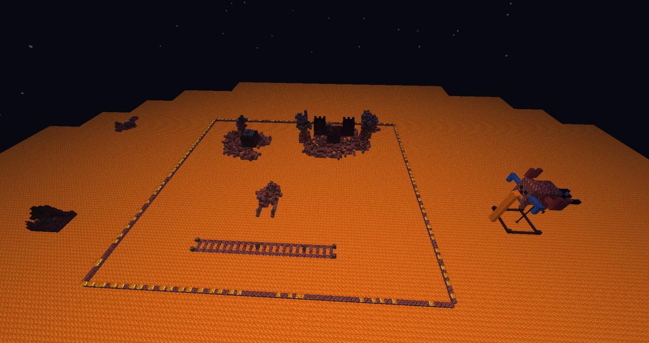 dark nether skull (contest entry) Minecraft Map