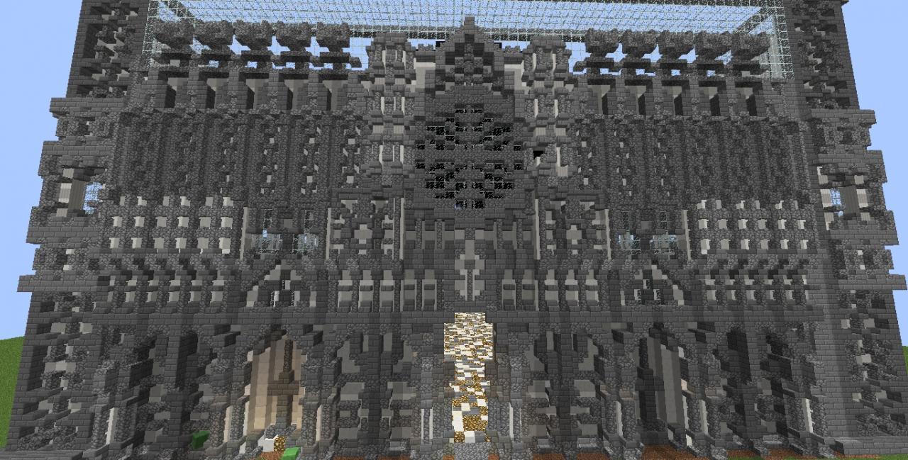 Minecraft Server Spawn / Cathedral / Church Minecraft Project