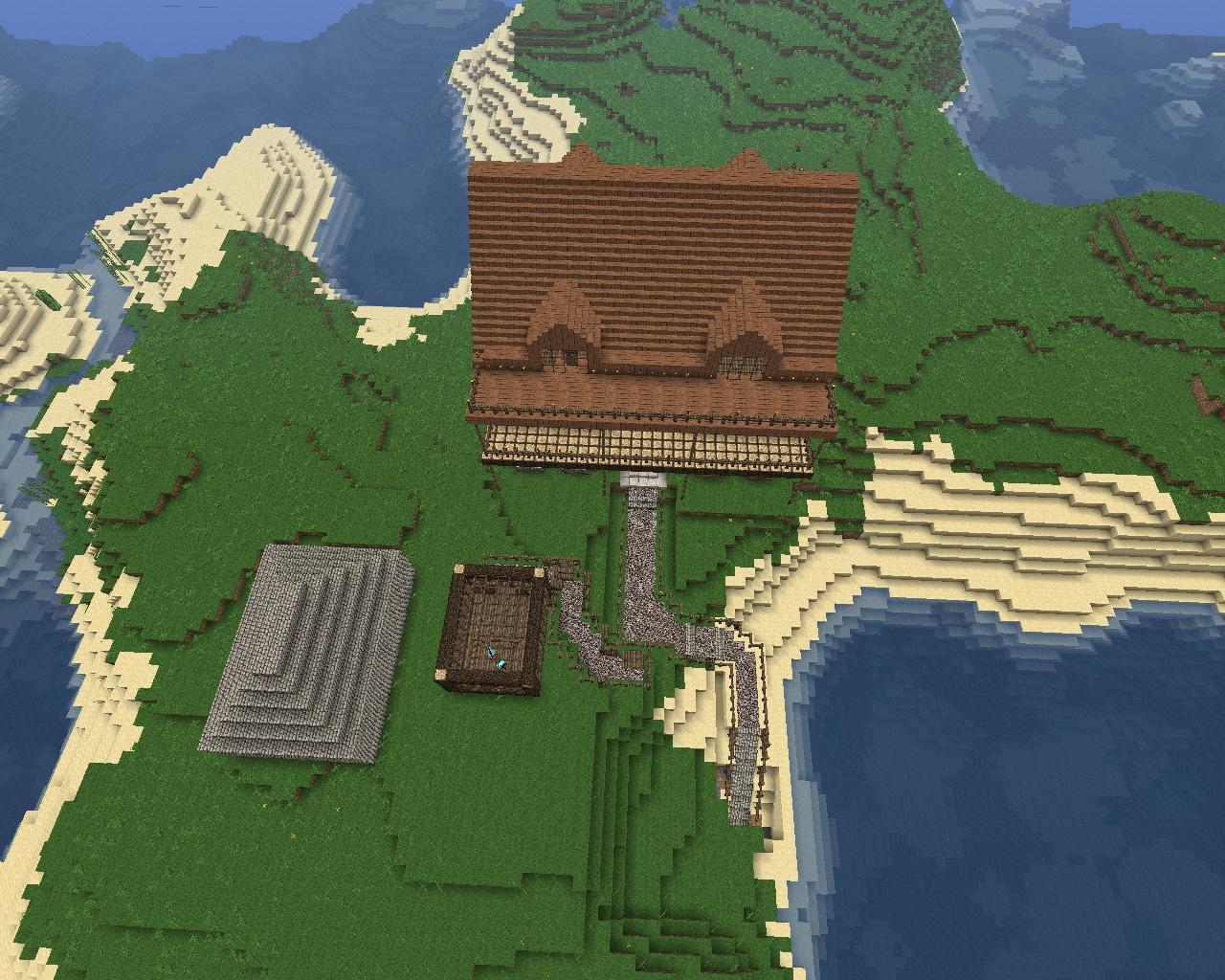 Survival house Minecraft Map