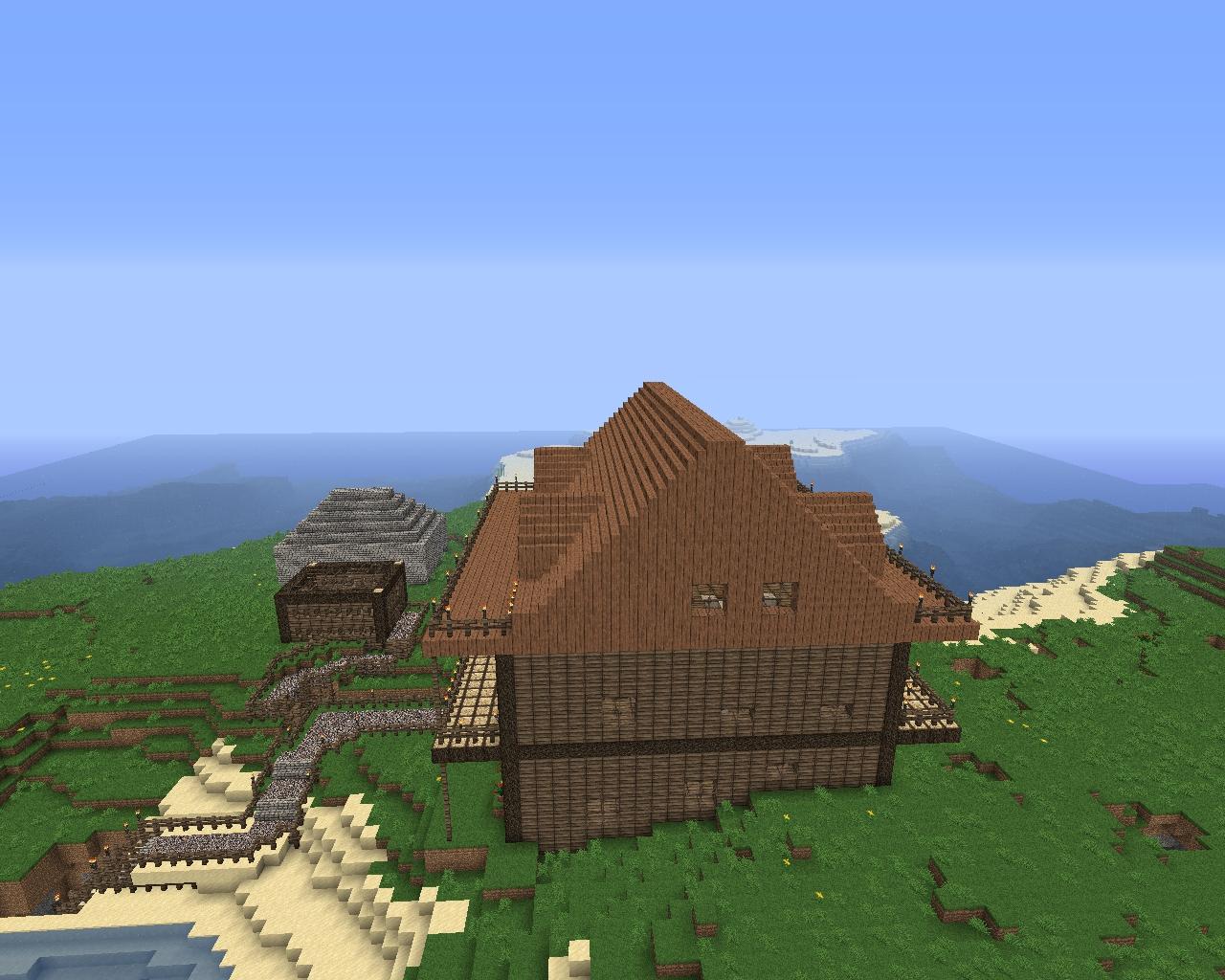 Survival house Minecraft Map