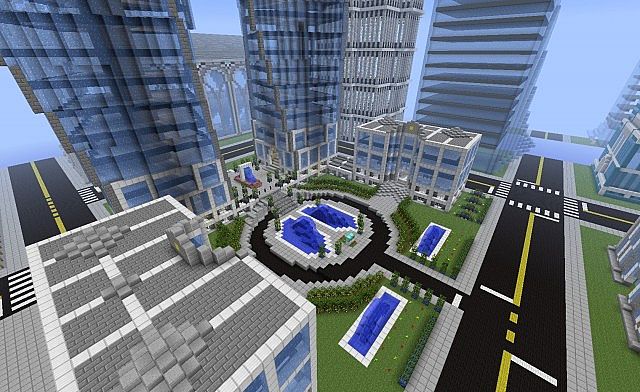 Landerdm Enterprice or The Fat Towers Minecraft Map