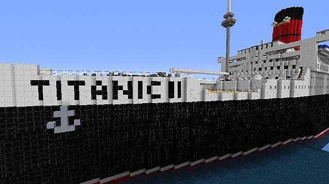 TITANIC II (QUEEN MARY) Minecraft Map