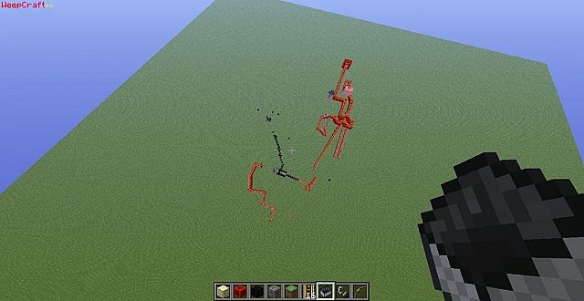 ROLAR COSTER trough dimentions Minecraft Map