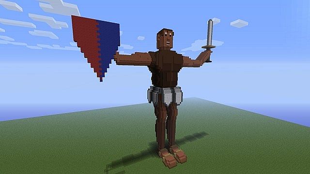3D Gladiator Minecraft Map