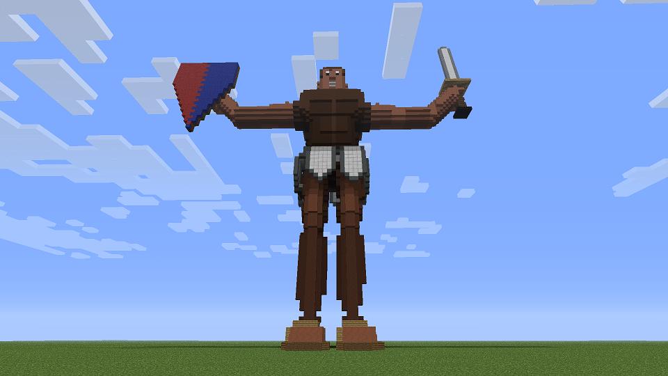 3D Gladiator Minecraft Map