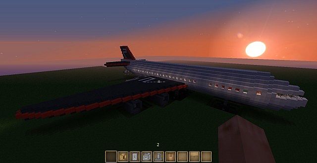 Airplane Minecraft Map