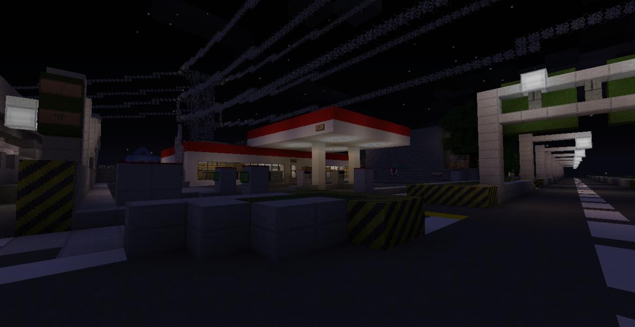 Gas Stations -Greenfield Minecraft Map