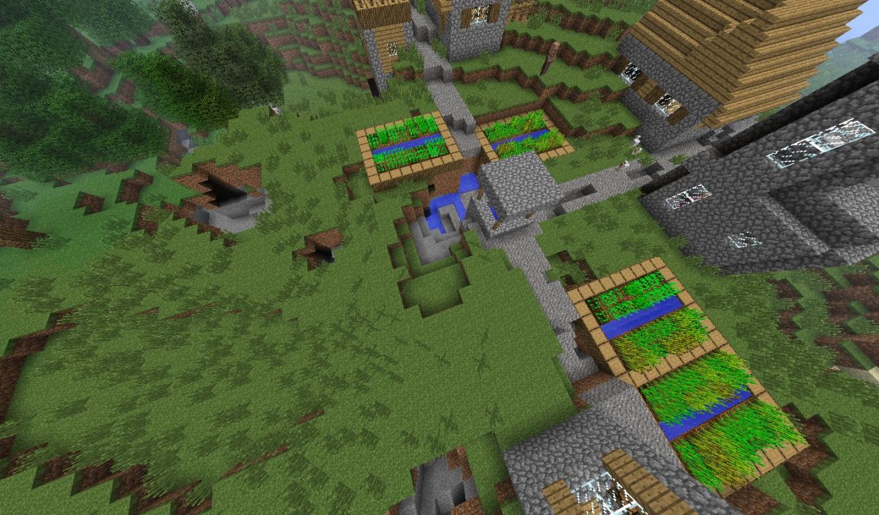 Weird/Scary seed.... with holes in it??? Herobrine Holes! Minecraft Project