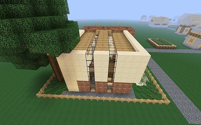 Modern House #4 20x20 Minecraft Map