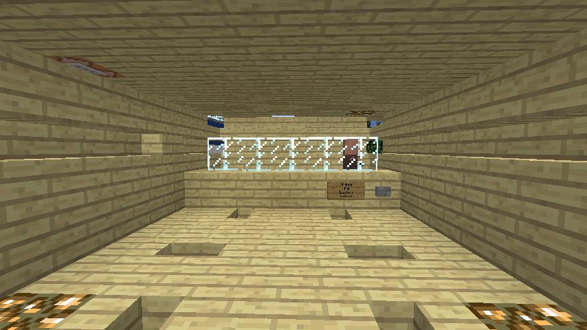 Before and after transformation Minecraft Map