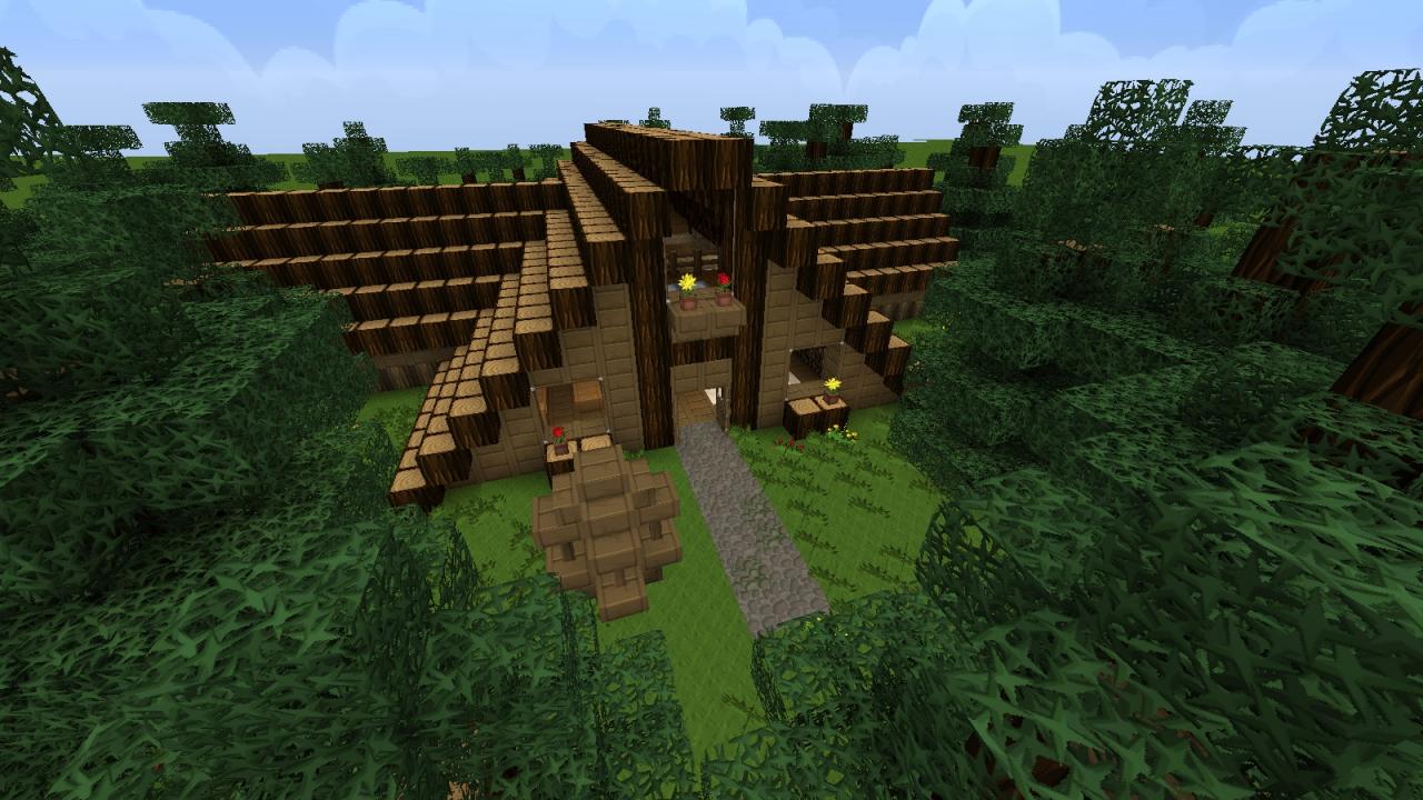 Large Lodge Minecraft Map