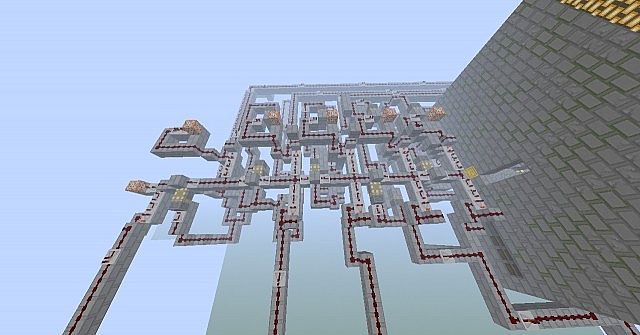 Redstone made Mob arena Minecraft Map