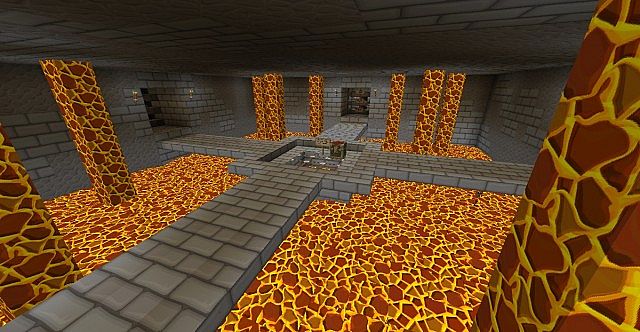 Lava Caves Challenge Part 1 by Necro741 Minecraft Map