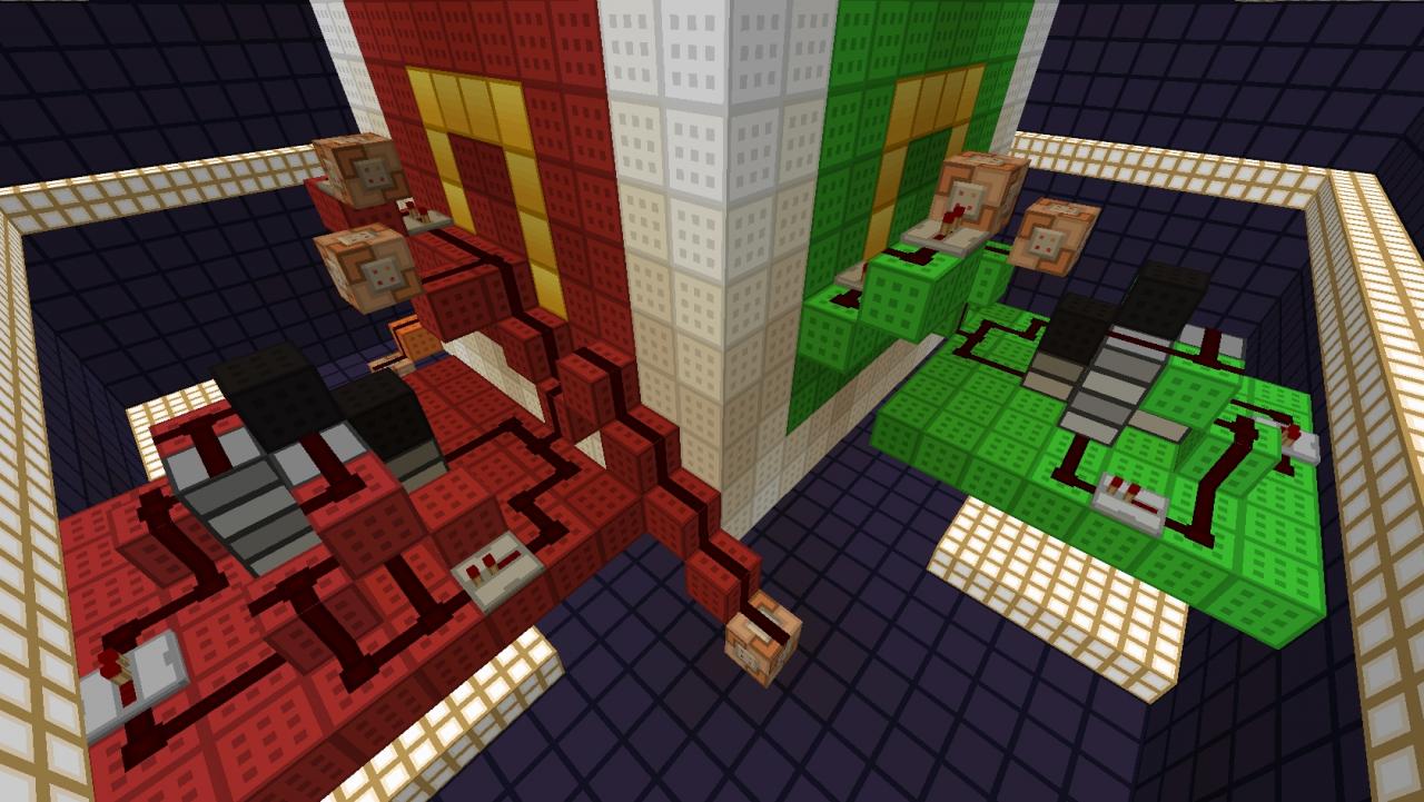 Knock Off Minecraft Map