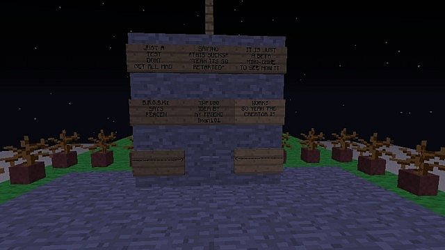 Minecraft Redstone Test's Map (Includes Fully Working Choose-A-Class ...